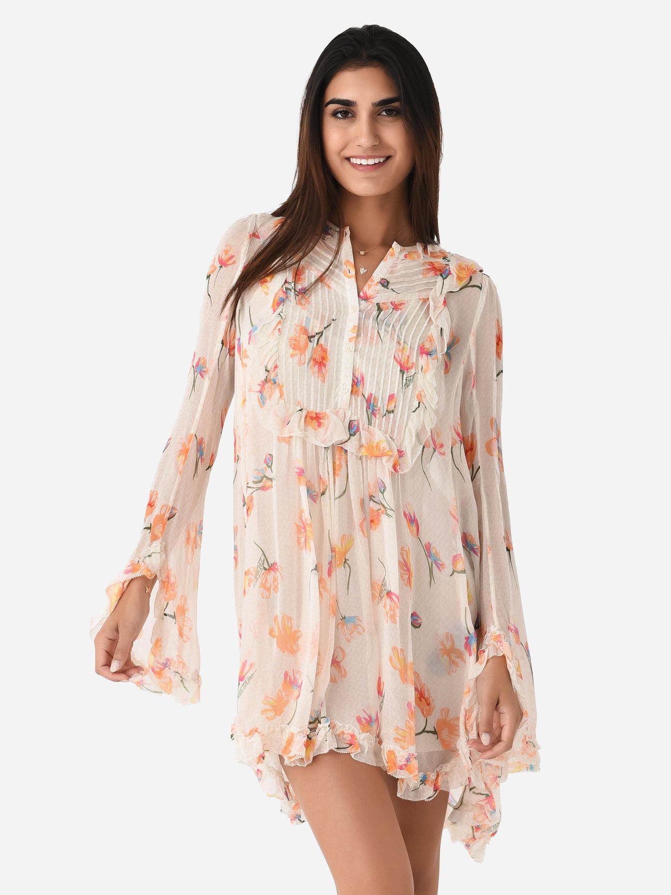 Zadig + Voltaire Women's Rackel Mousseline Dress | $478.00 | Saint Bernard