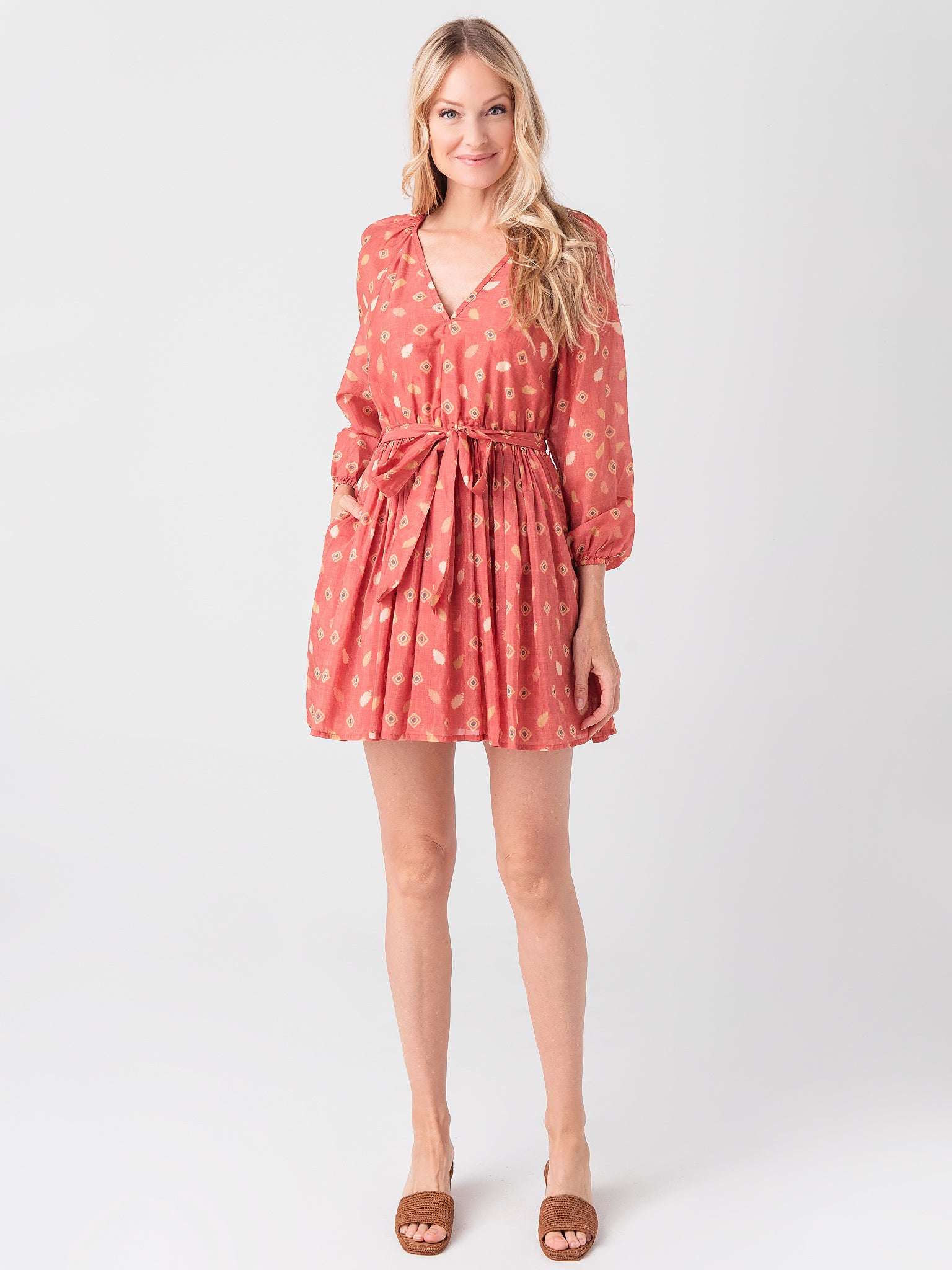 Symone Dress - Saint Bernard