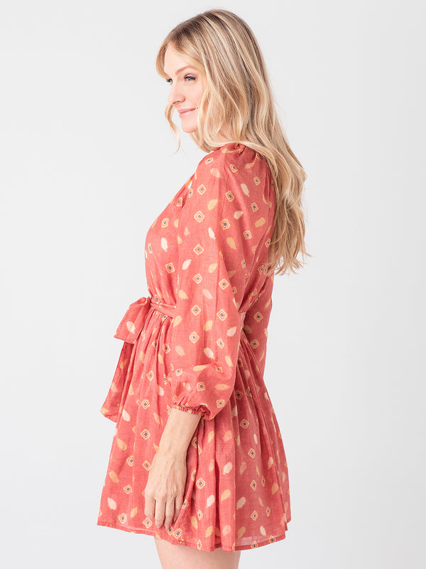 Symone Dress - Saint Bernard