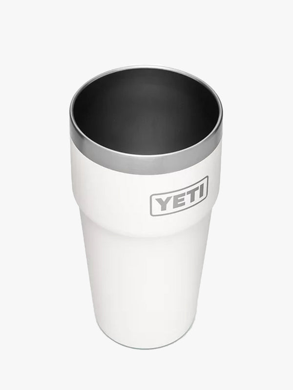 Yeti Coolers Rambler 16 oz Stackable Pint White - Saint Bernard
