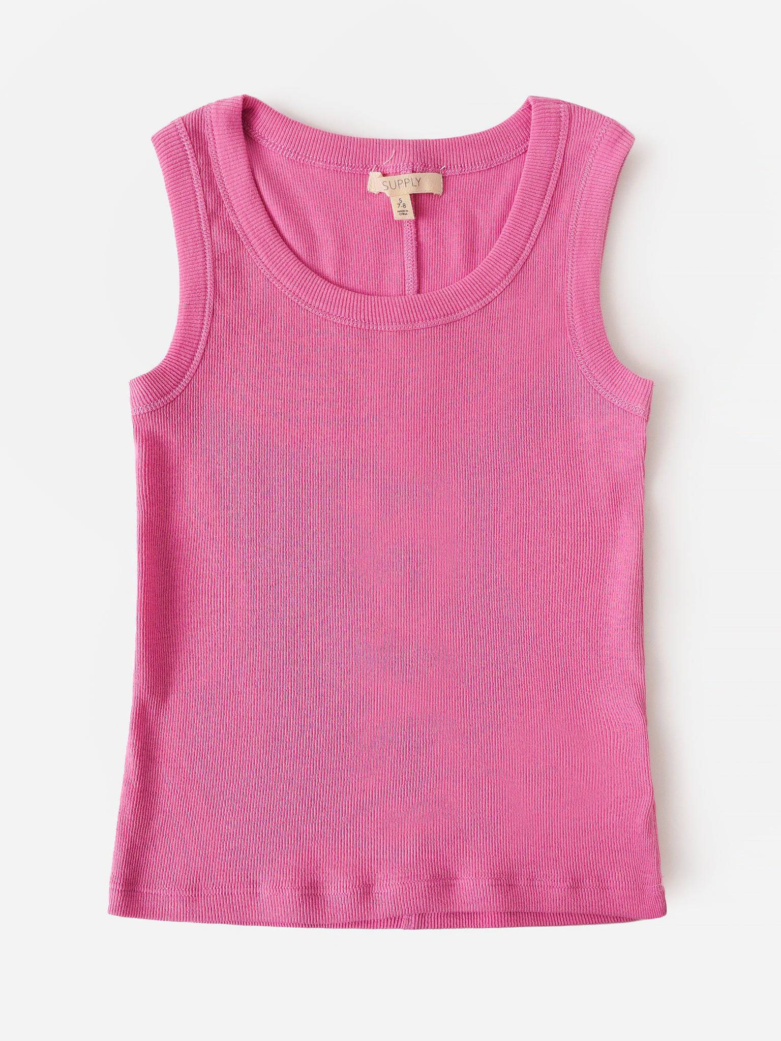 Z Supply Girls' Oaklynn Rib Tank – saintbernard.com